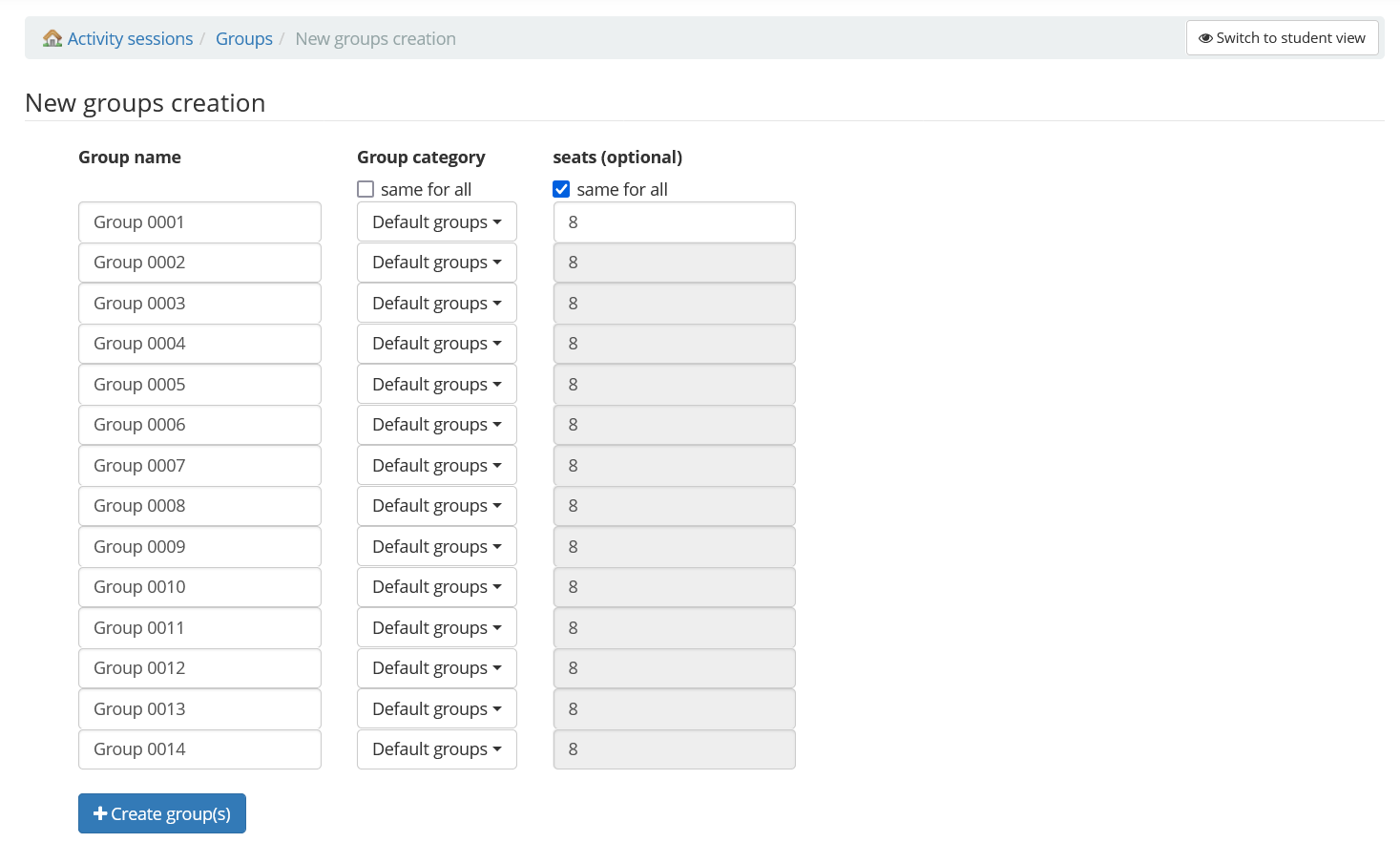 How to organize session seat reservations in Chamilo LMS ? | BeezNest